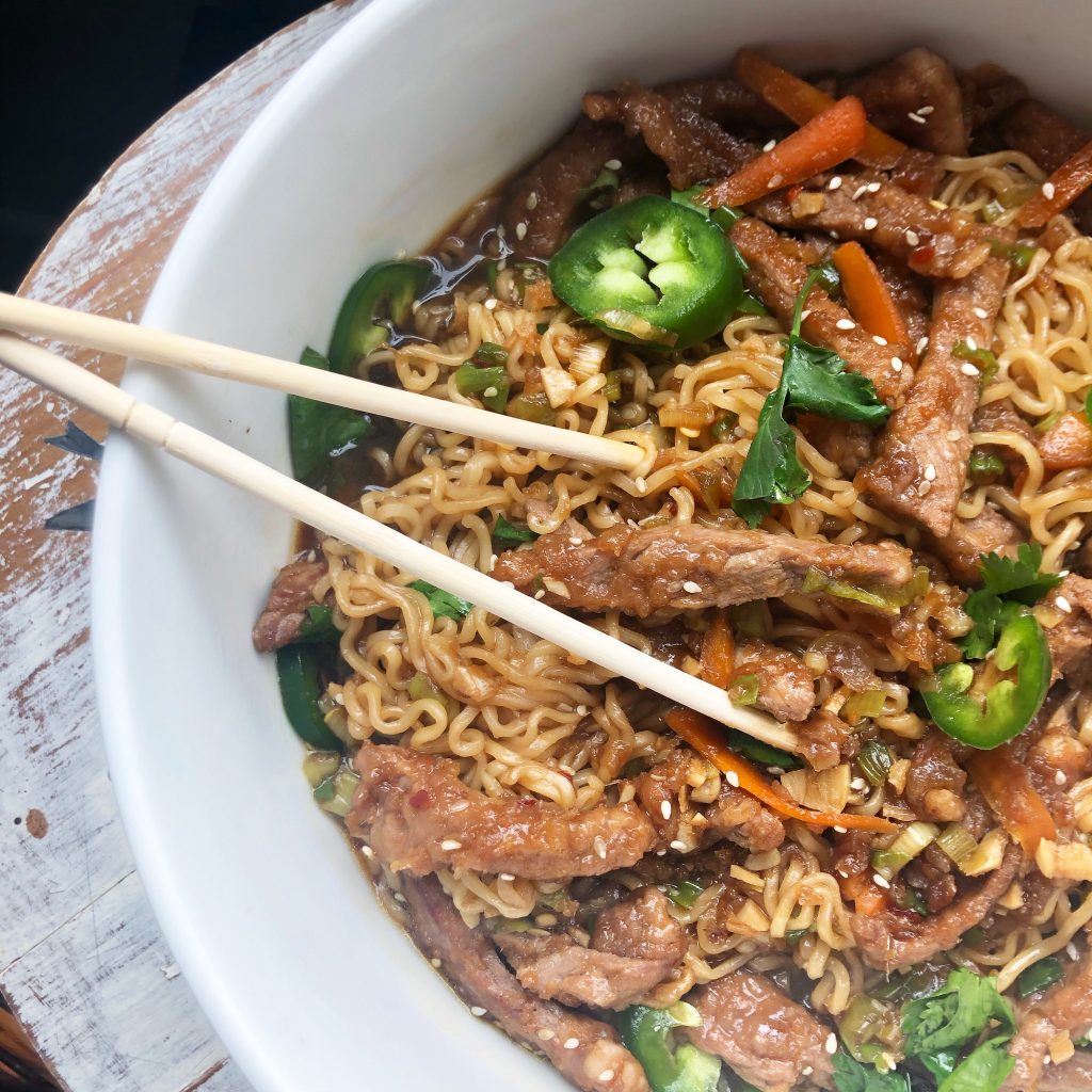 Magnolia beef ramen – Fresh & Fancy @ Mama Sheenas